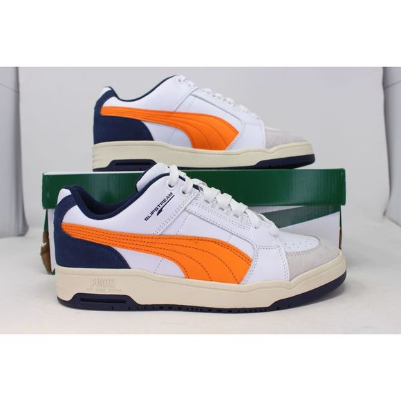 Puma | Shoes | Puma Slipstream Lo Retro Puma Whitevibrant Orange 384692 ...